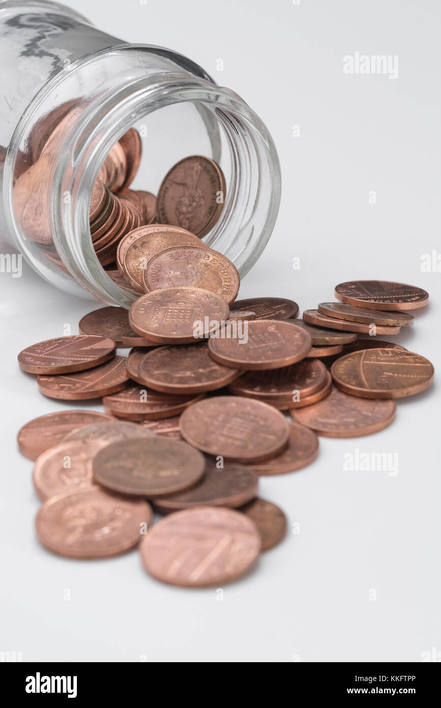 1p saving challenge hi-res stock photography and images - Alamy