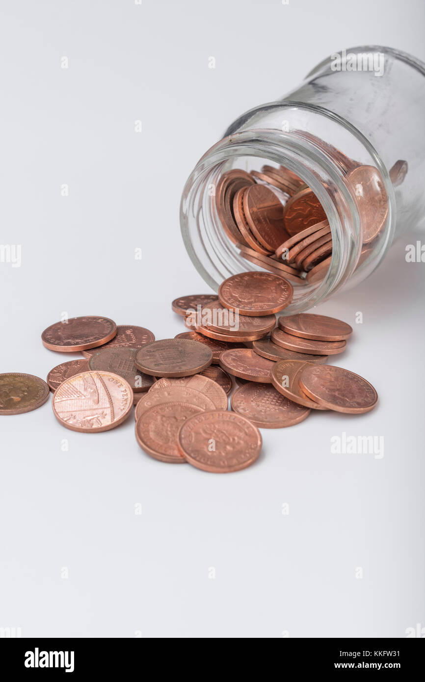 1p saving challenge hi-res stock photography and images - Alamy