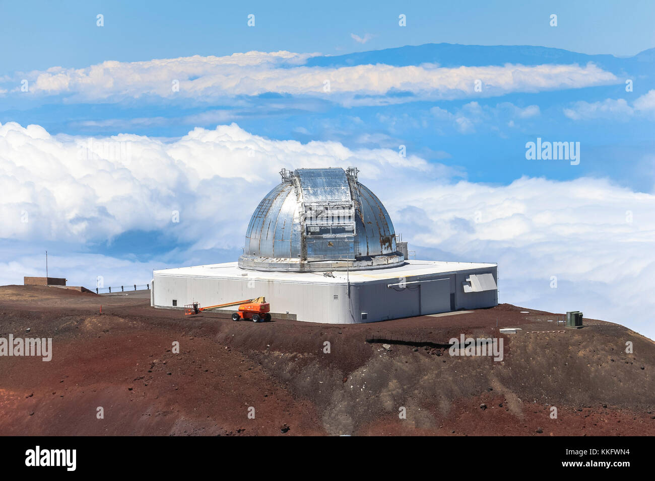 Keck observatory at night hi-res stock photography and images - Alamy