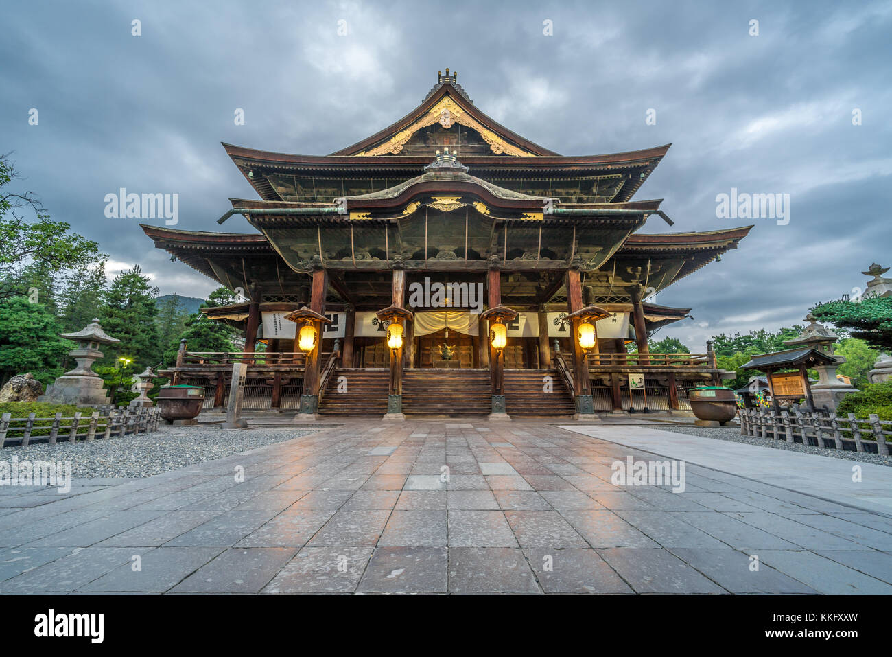 Tendai buddhist temple complex hi-res stock photography and images - Alamy