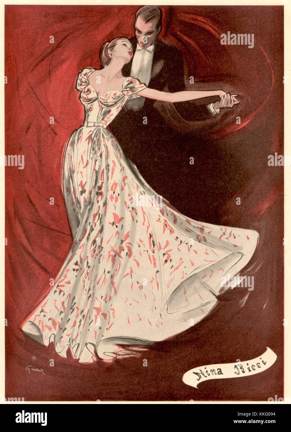 Man Kissing Woman Vintage High Resolution Stock Photography and Images - Alamy