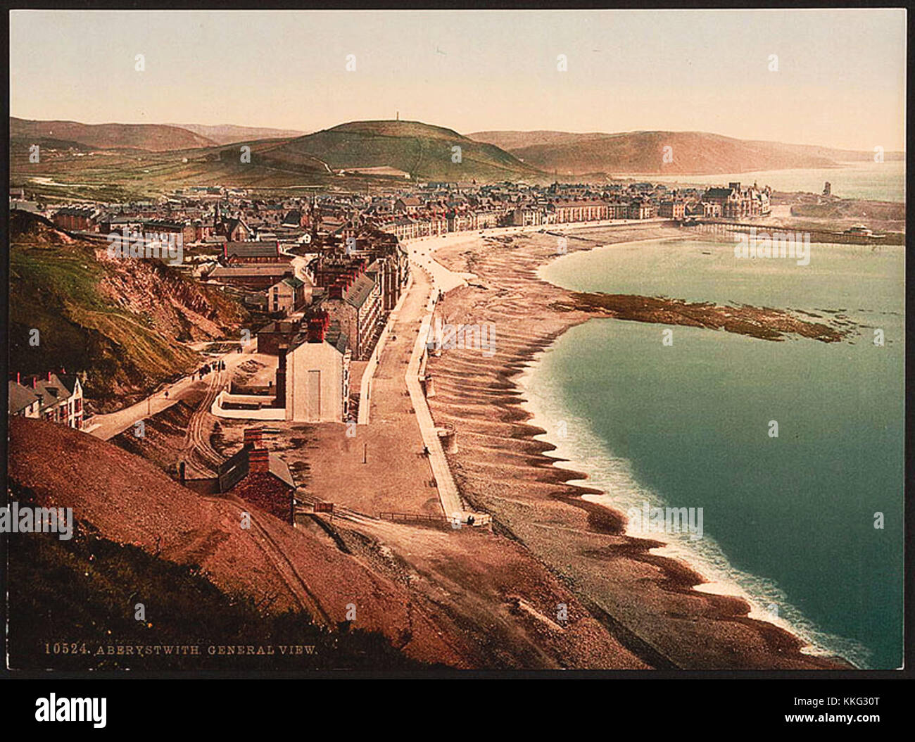 a vintage photo of a beach landscape Stock Photo - Alamy