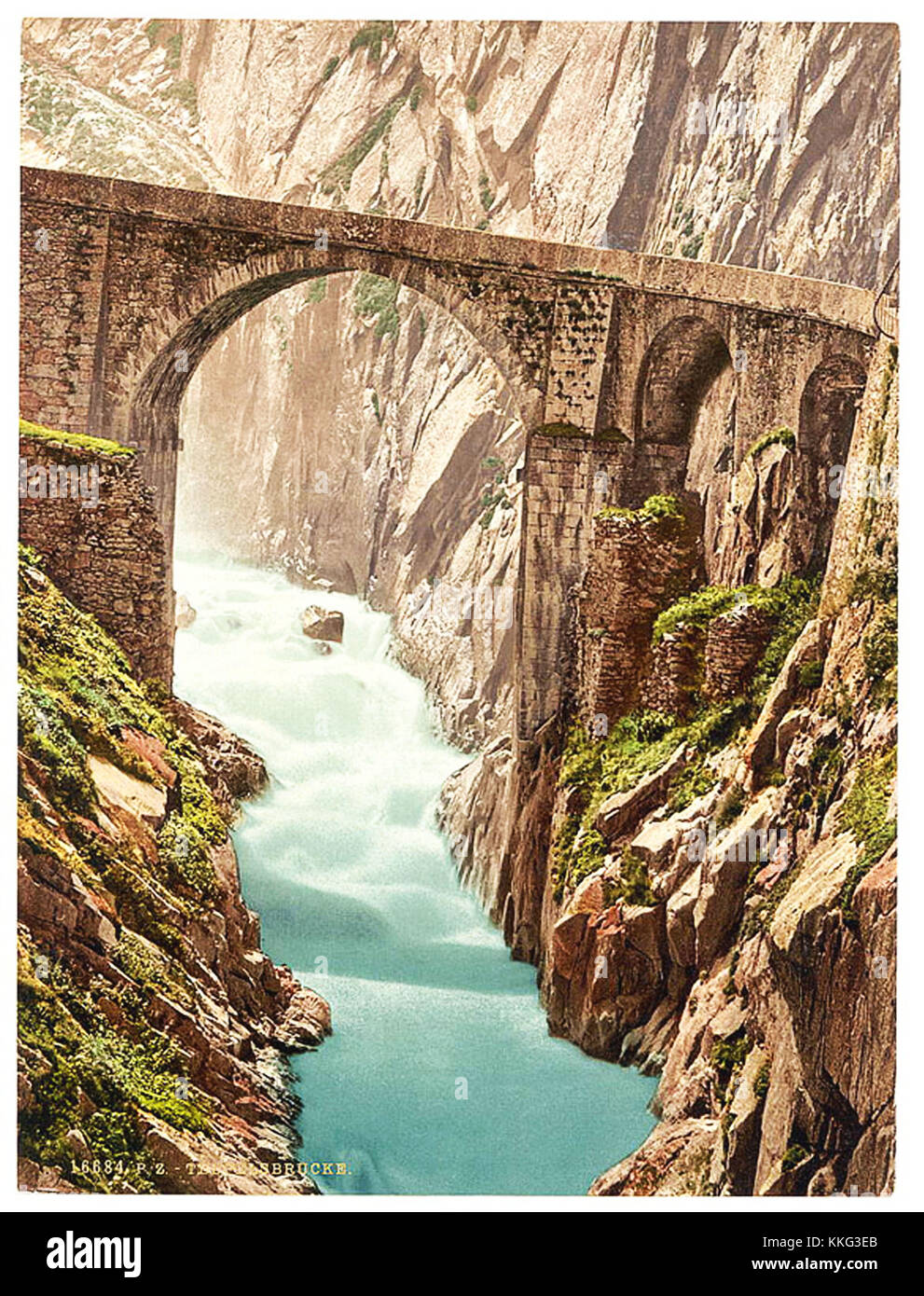 a vintage photo of a bridge Stock Photo - Alamy