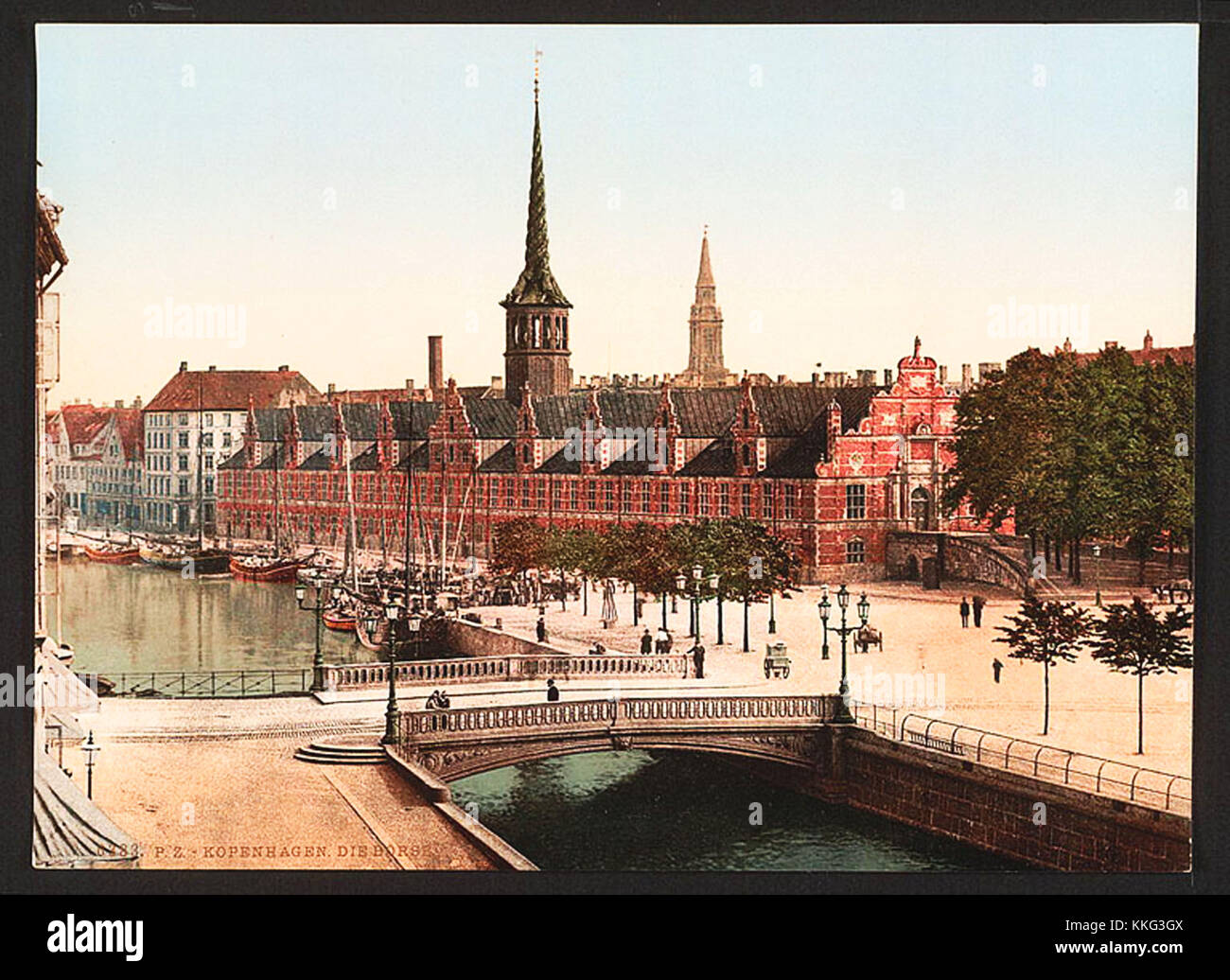 a vintage photo of a bridge Stock Photo - Alamy