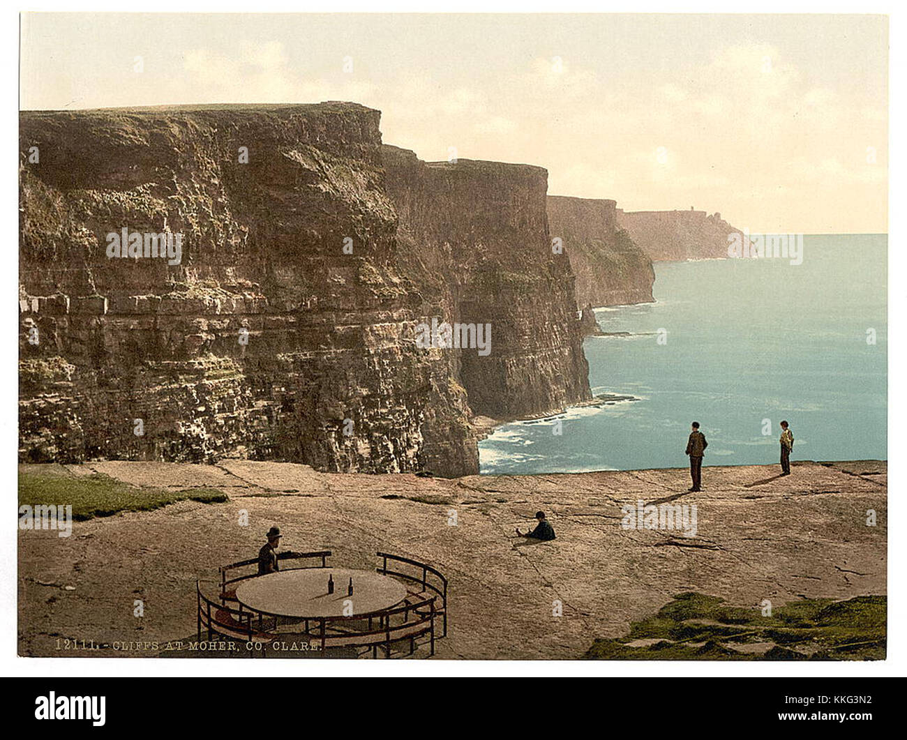 vintage historic photo of natural rock formations mountains and caves ...