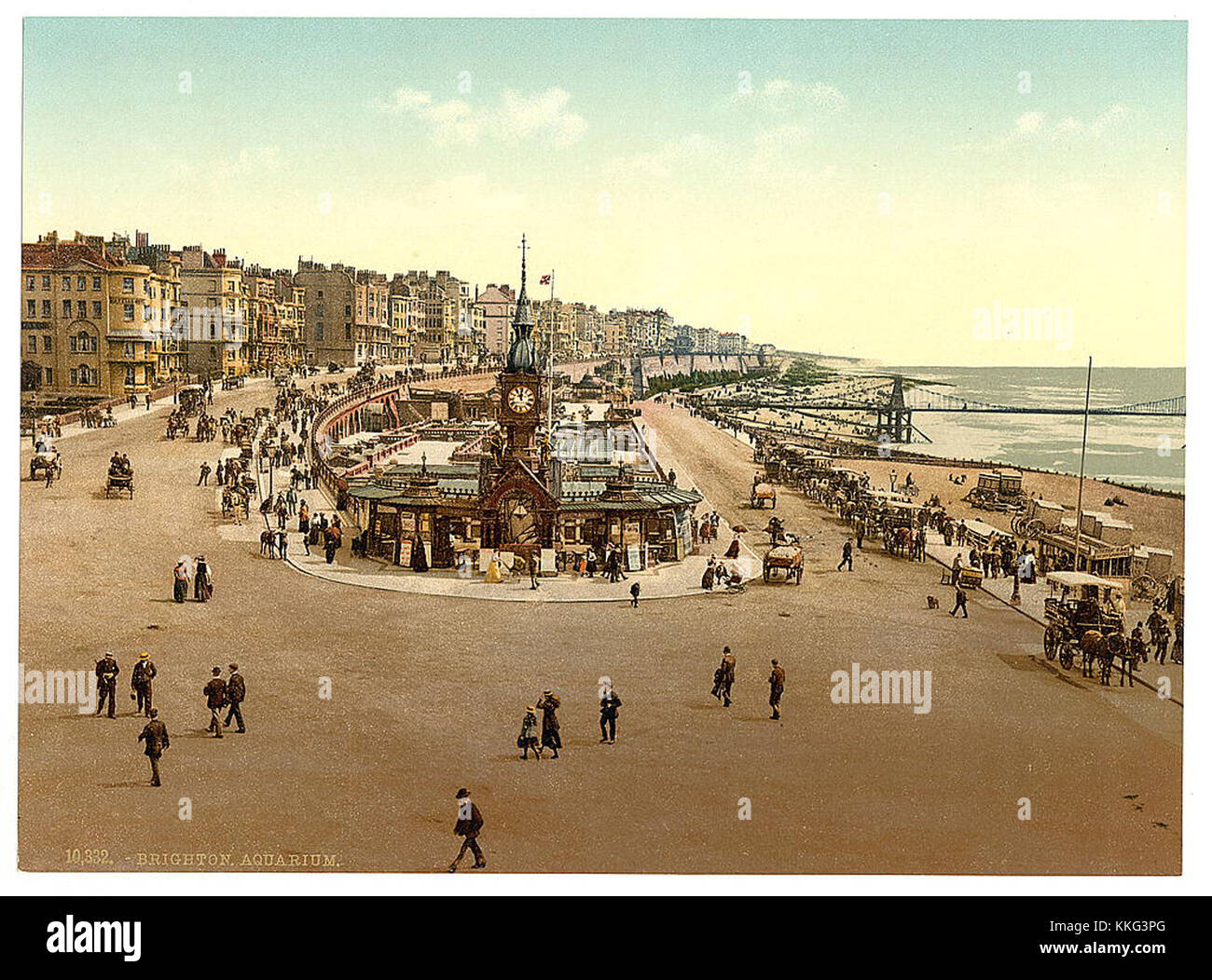 a vintage photo of a beach landscape Stock Photo - Alamy