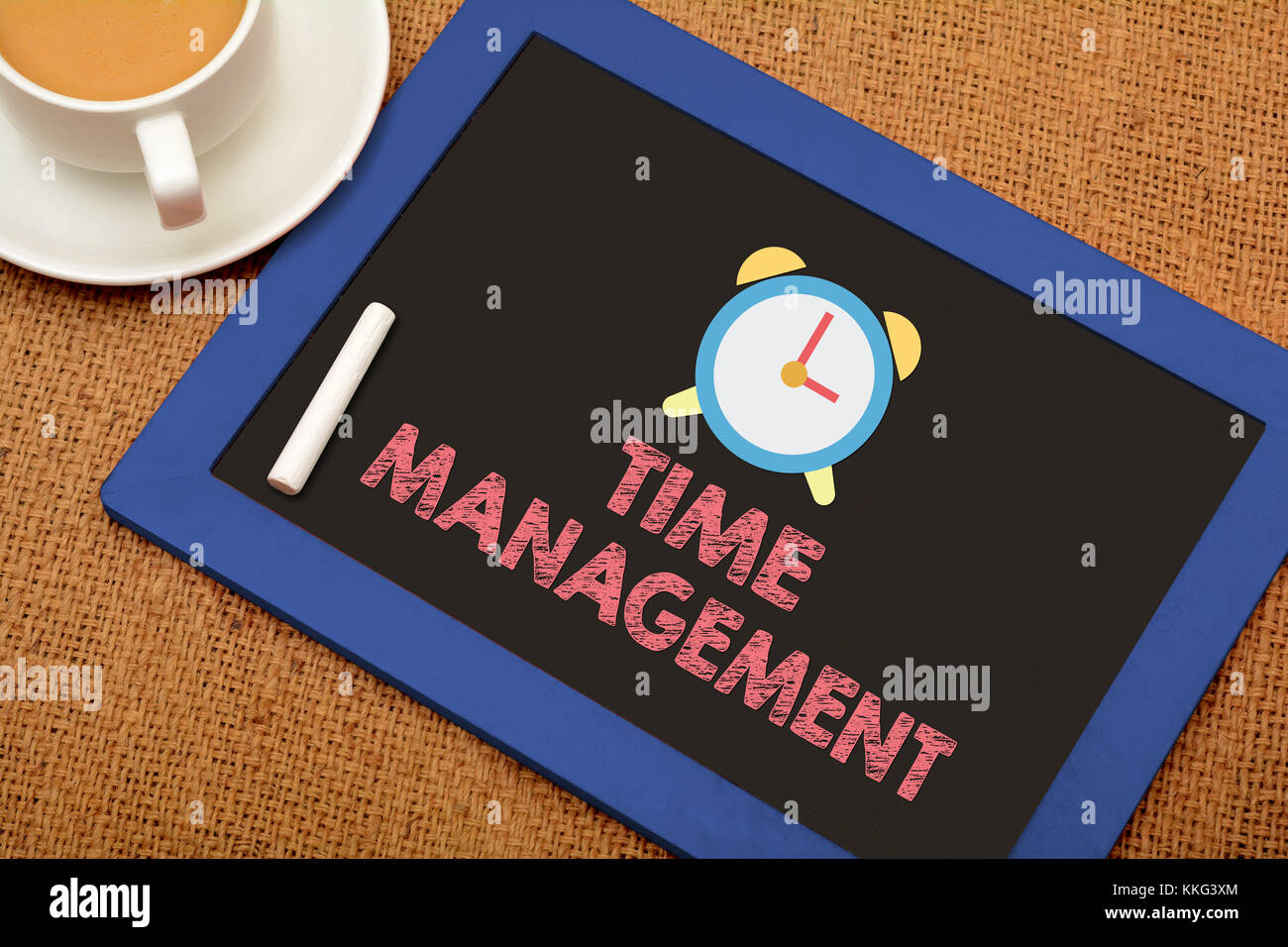Time management clock icon hi-res stock photography and images - Alamy