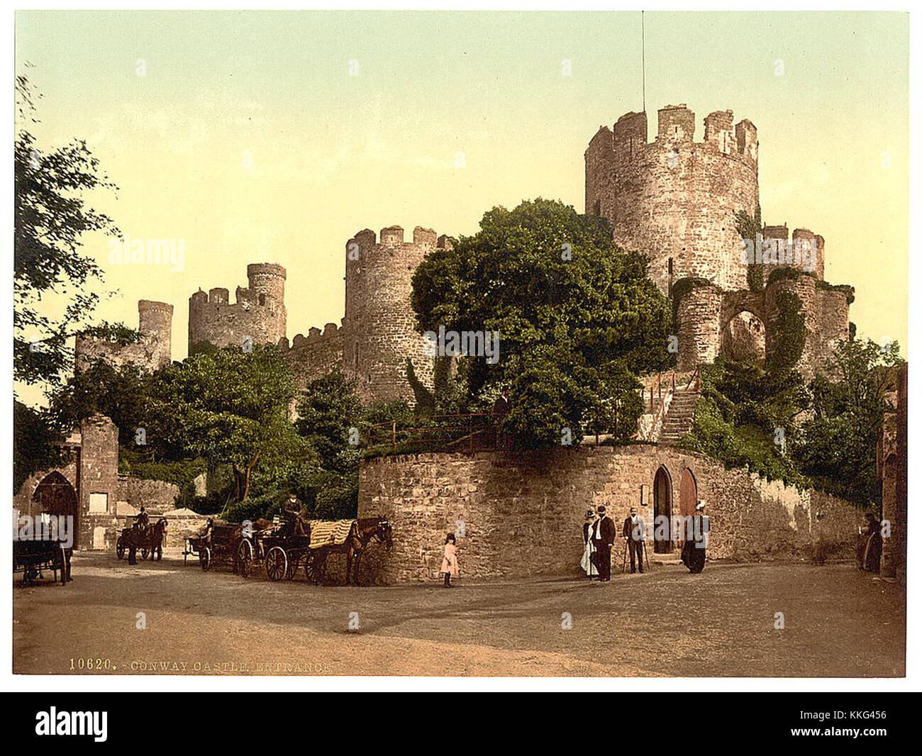 a european castle or manor vintage classic photo Stock Photo - Alamy