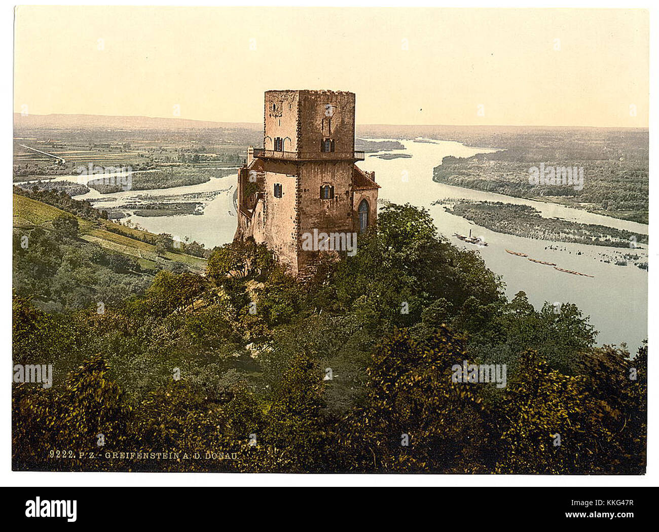 a european castle or manor vintage classic photo Stock Photo - Alamy