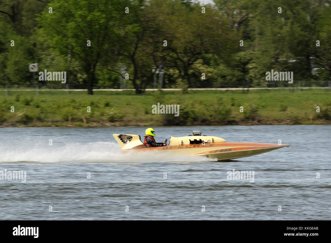 Old hydroplane race boat hi-res stock photography and images - Alamy
