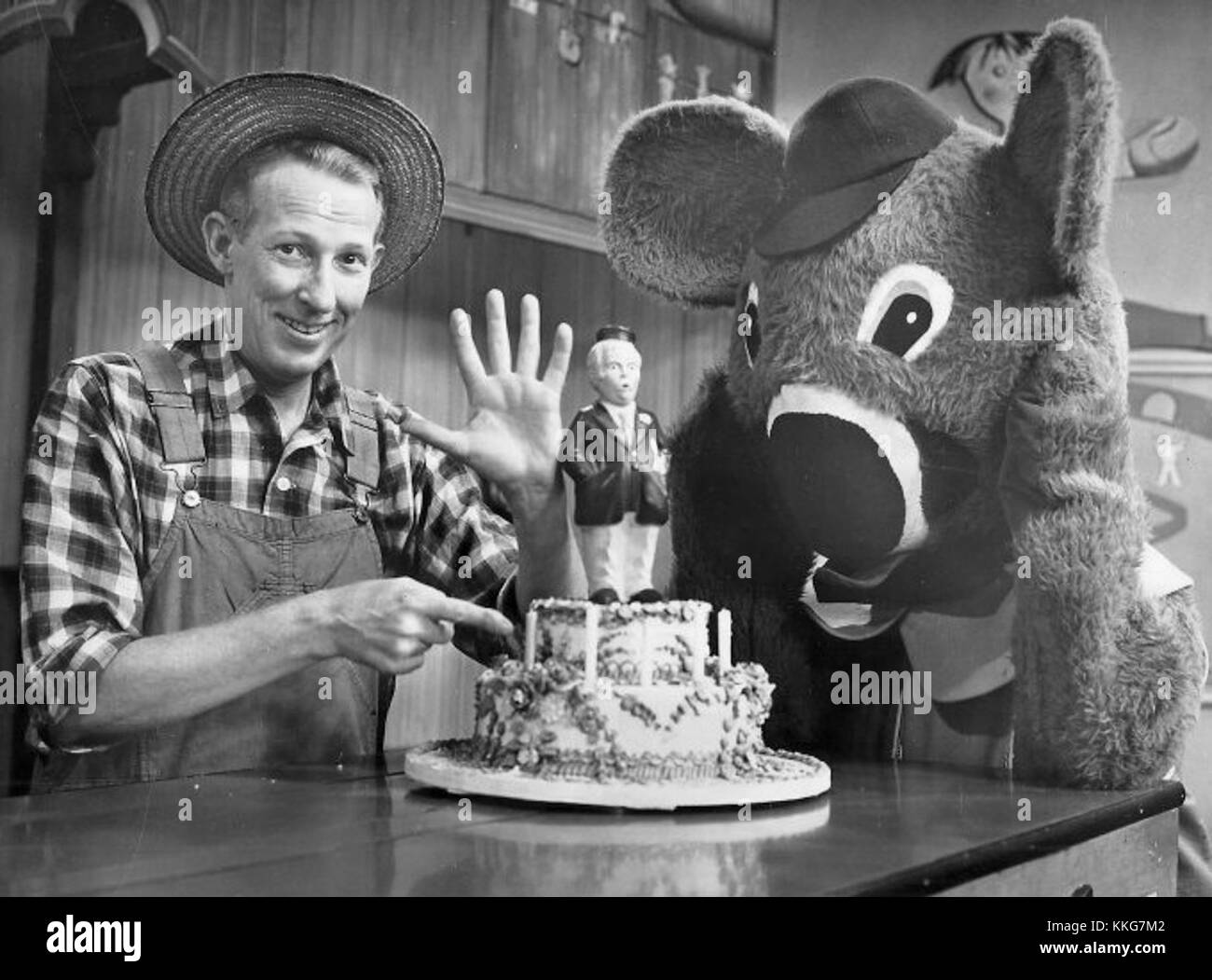 An image featuring Hugh Brannum and Cosmo Allegretti from the 1960s ...