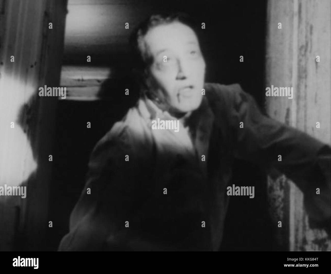 John A. Russo portrays a zombie in the 1968 classic horror film *Night ...