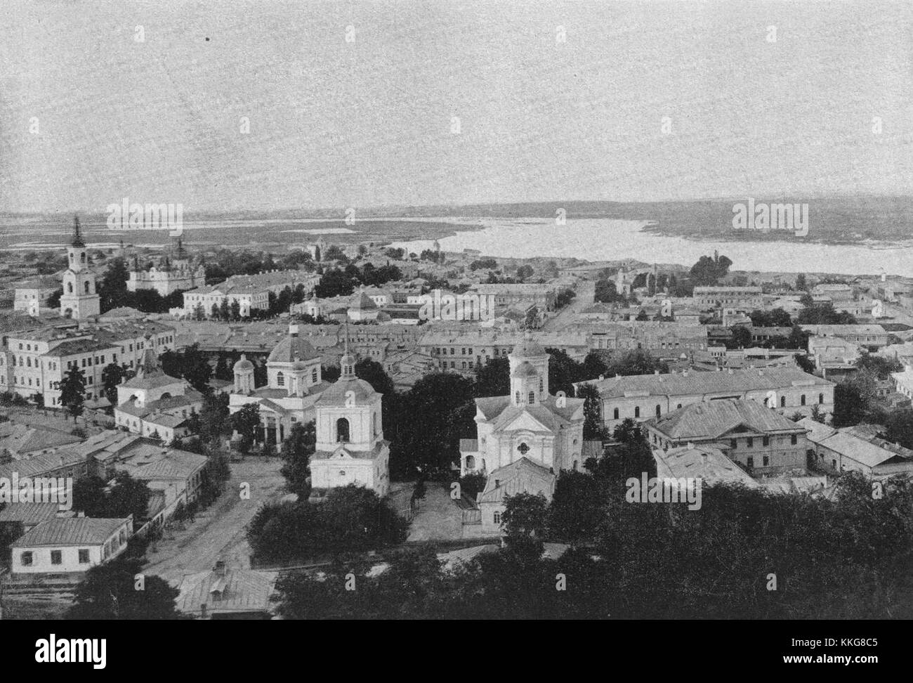 Kiev Podol in 1902 was a thriving district in Kyiv, Ukraine, known for ...