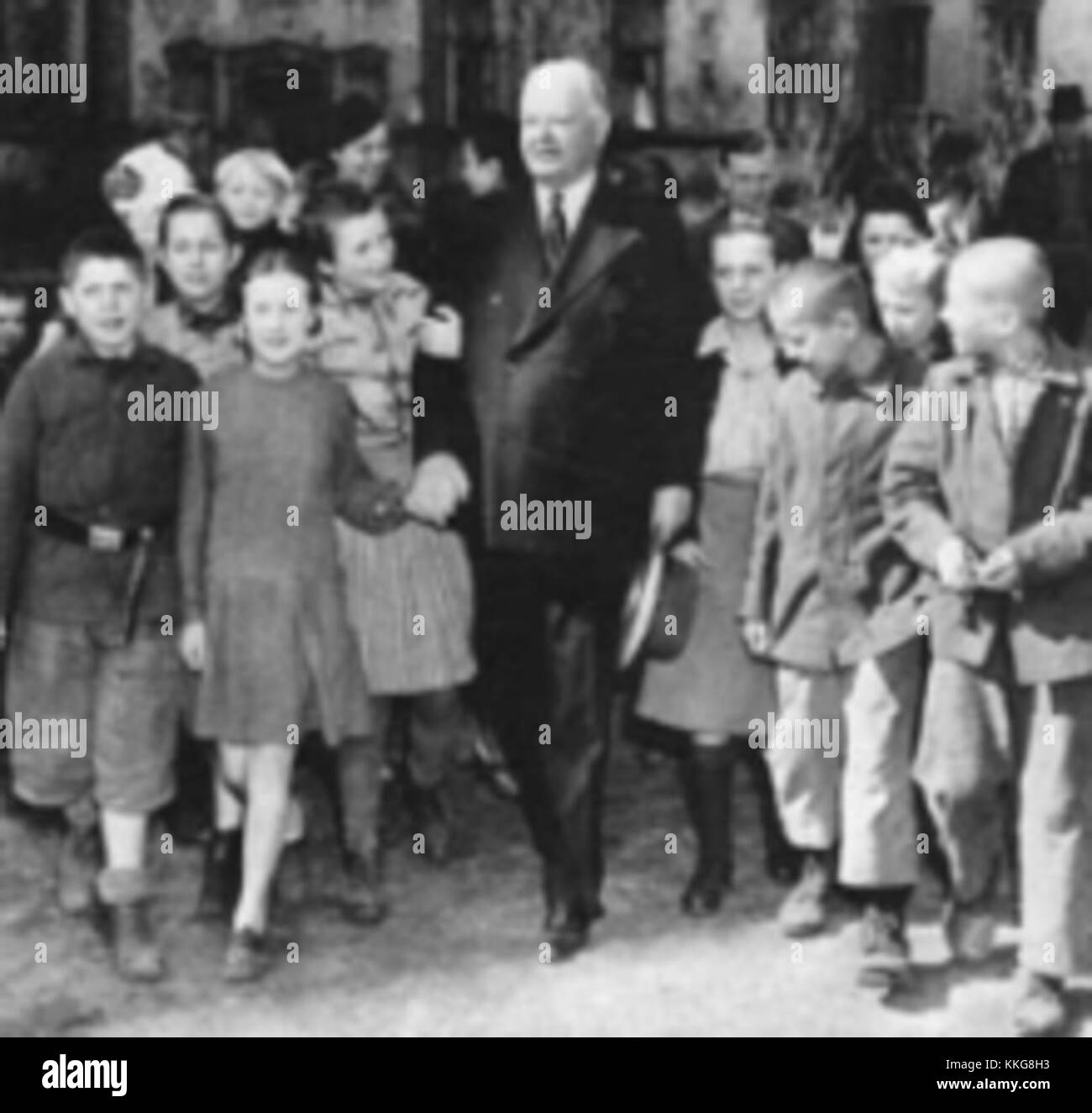 1920s herbert hoover Black and White Stock Photos & Images - Alamy