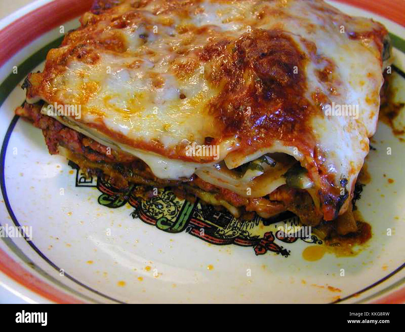 Lasagna is a traditional Italian dish consisting of layered pasta, meat ...