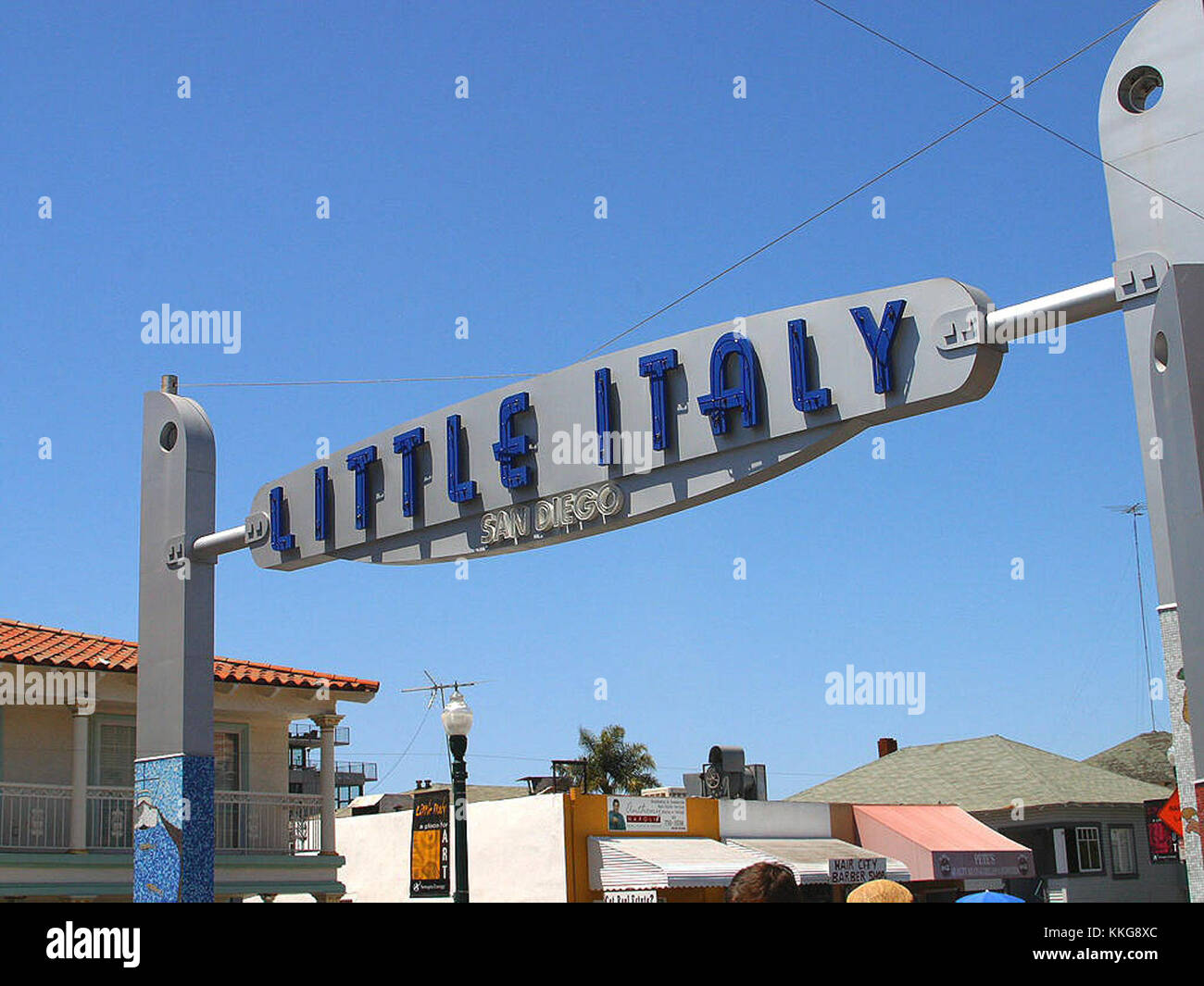 Little italy san diego sign hi-res stock photography and images - Alamy