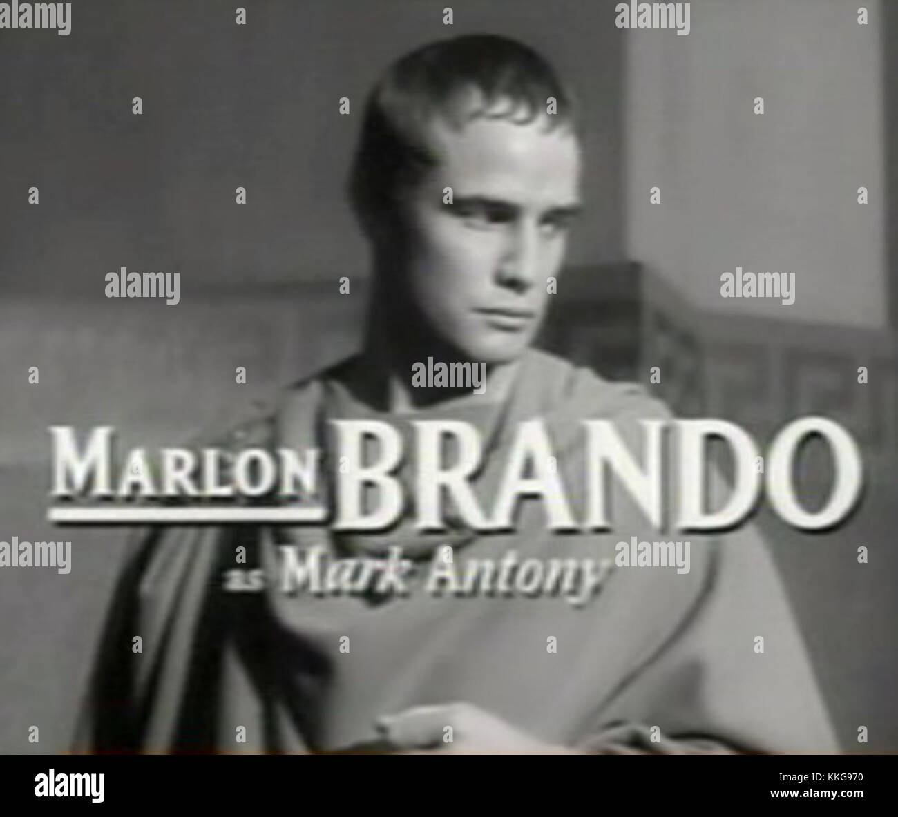 Marlon Brando stars in the 1953 film trailer for 'Julius Caesar ...