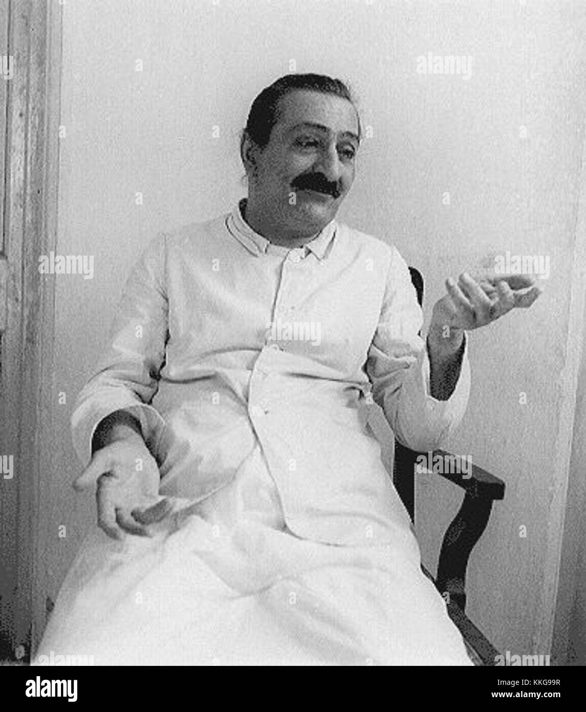 This photograph of Meher Baba, taken in 1941, captures a key moment in ...