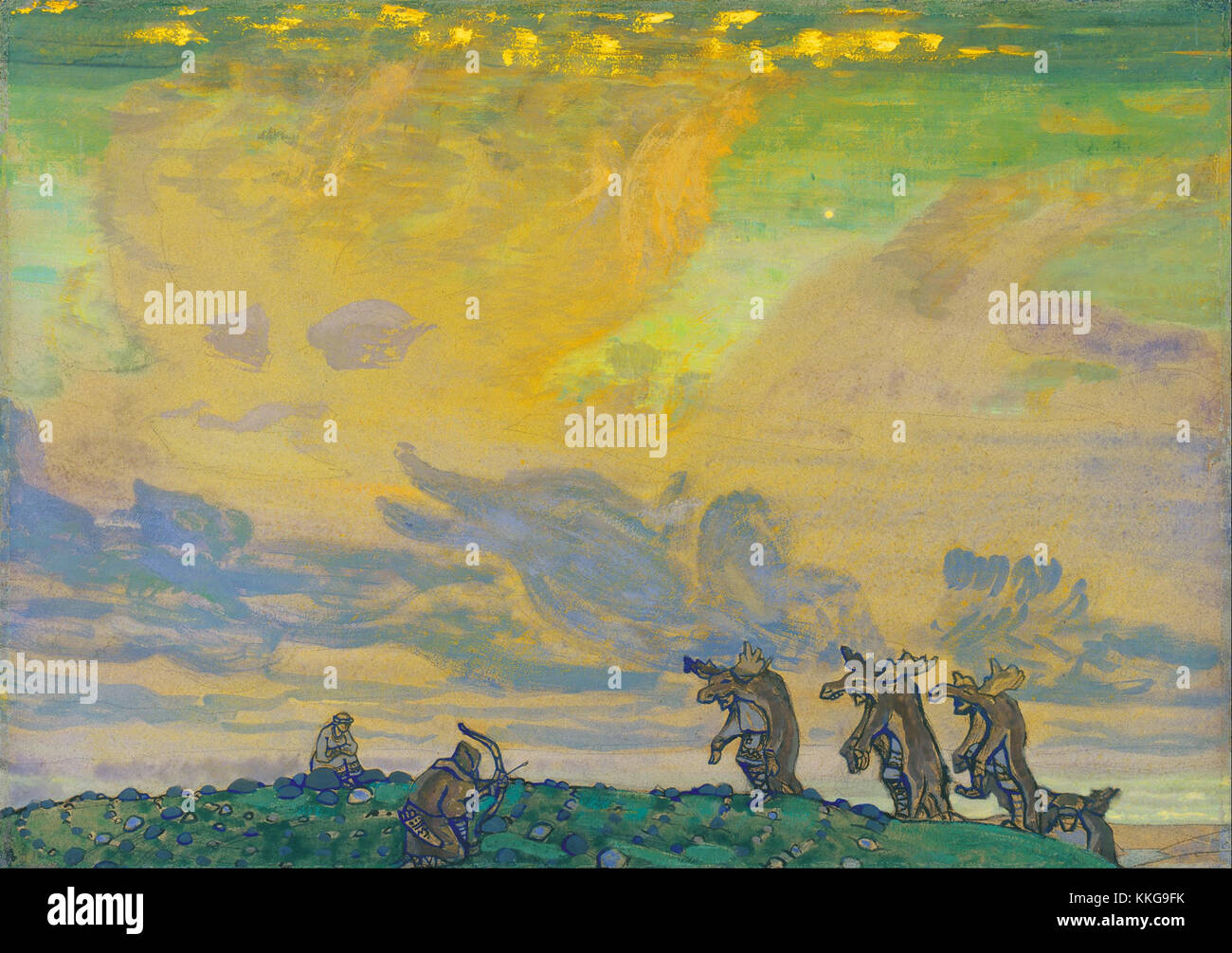 N. Roerich - The Great Sacrifice. Setting for I.F.Stravinsky%%E2%%80% ...