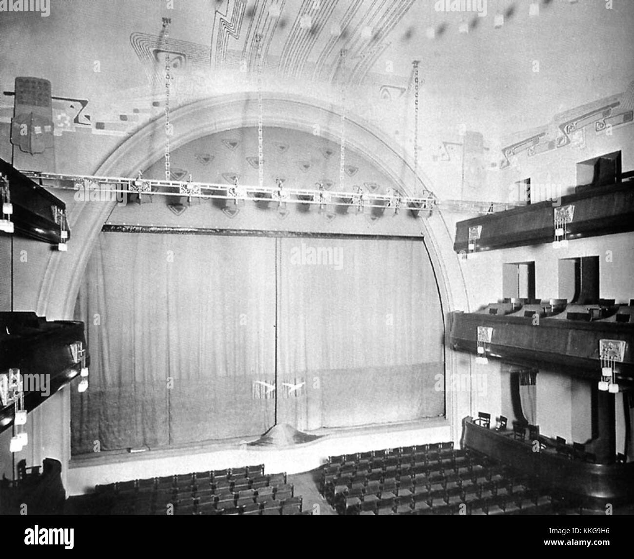 The Moscow Art Theater, designed by Fyodor Schechtel in 1902, is an ...