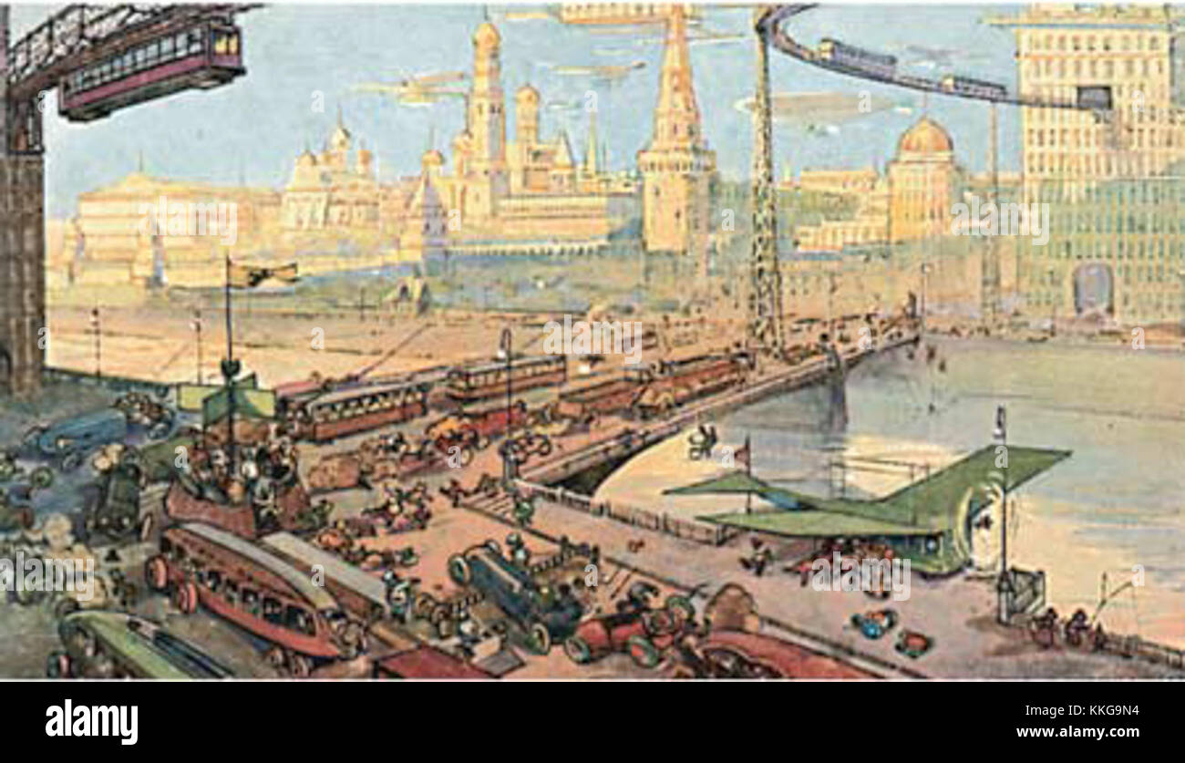 Moscow in xxiii century moscow hi-res stock photography and images - Alamy