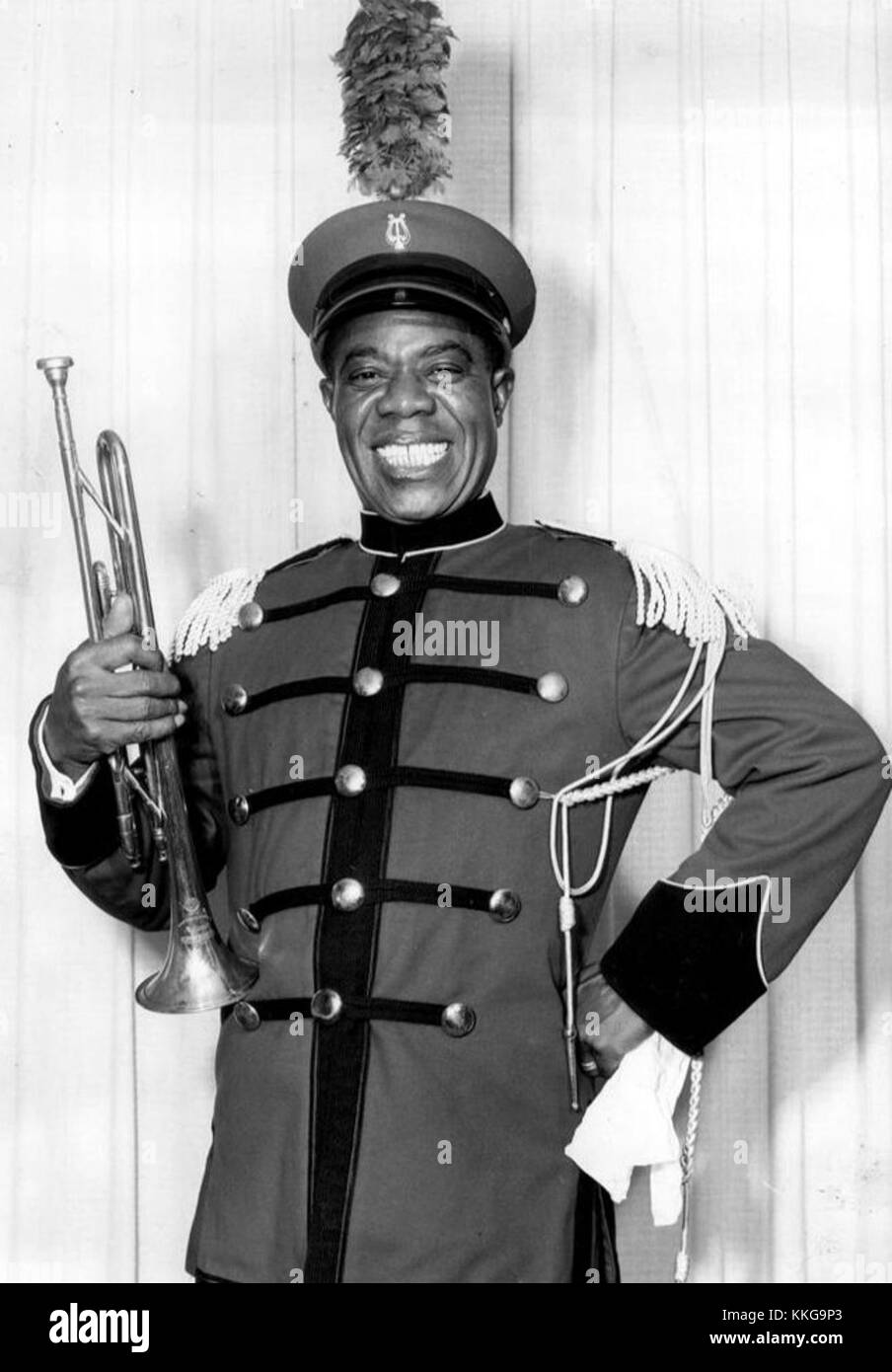 Louis Armstrong, the iconic jazz musician, was featured in a producer's ...