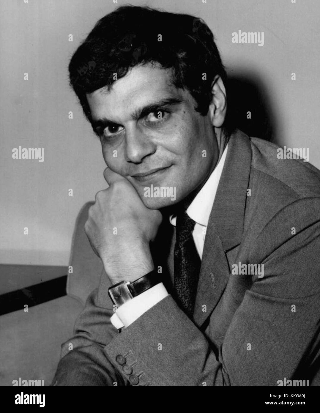 Omar Sharif, renowned Egyptian actor, gained international fame in 1963 ...