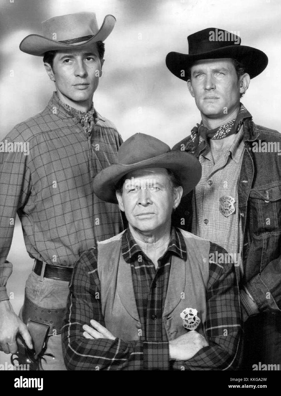 The 1960 television series 'Outlaws' featured a cast of characters set ...
