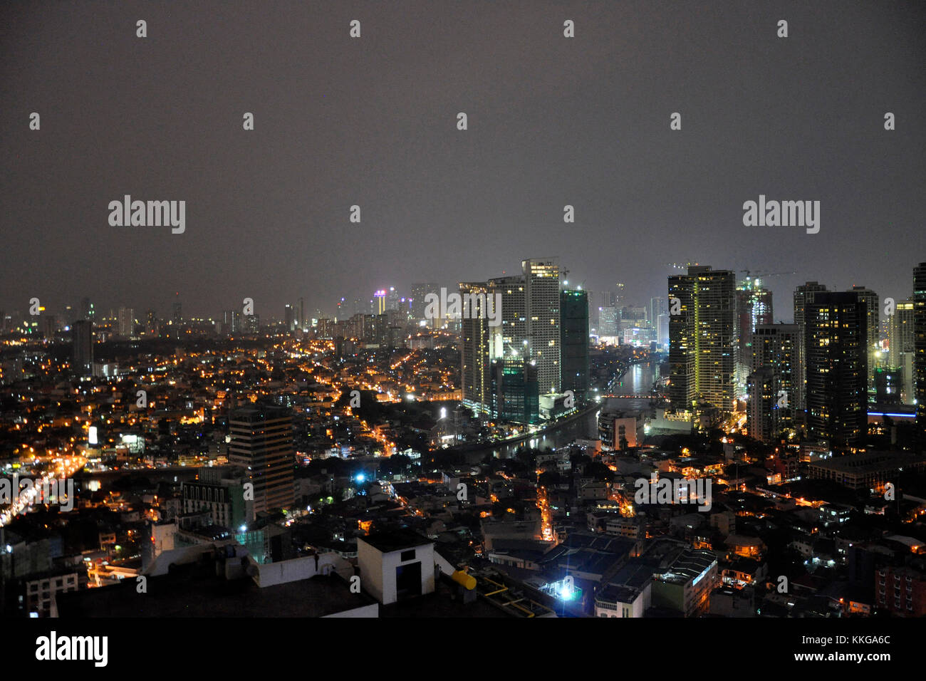 Manila Philippines Night High Resolution Stock Photography and Images ...