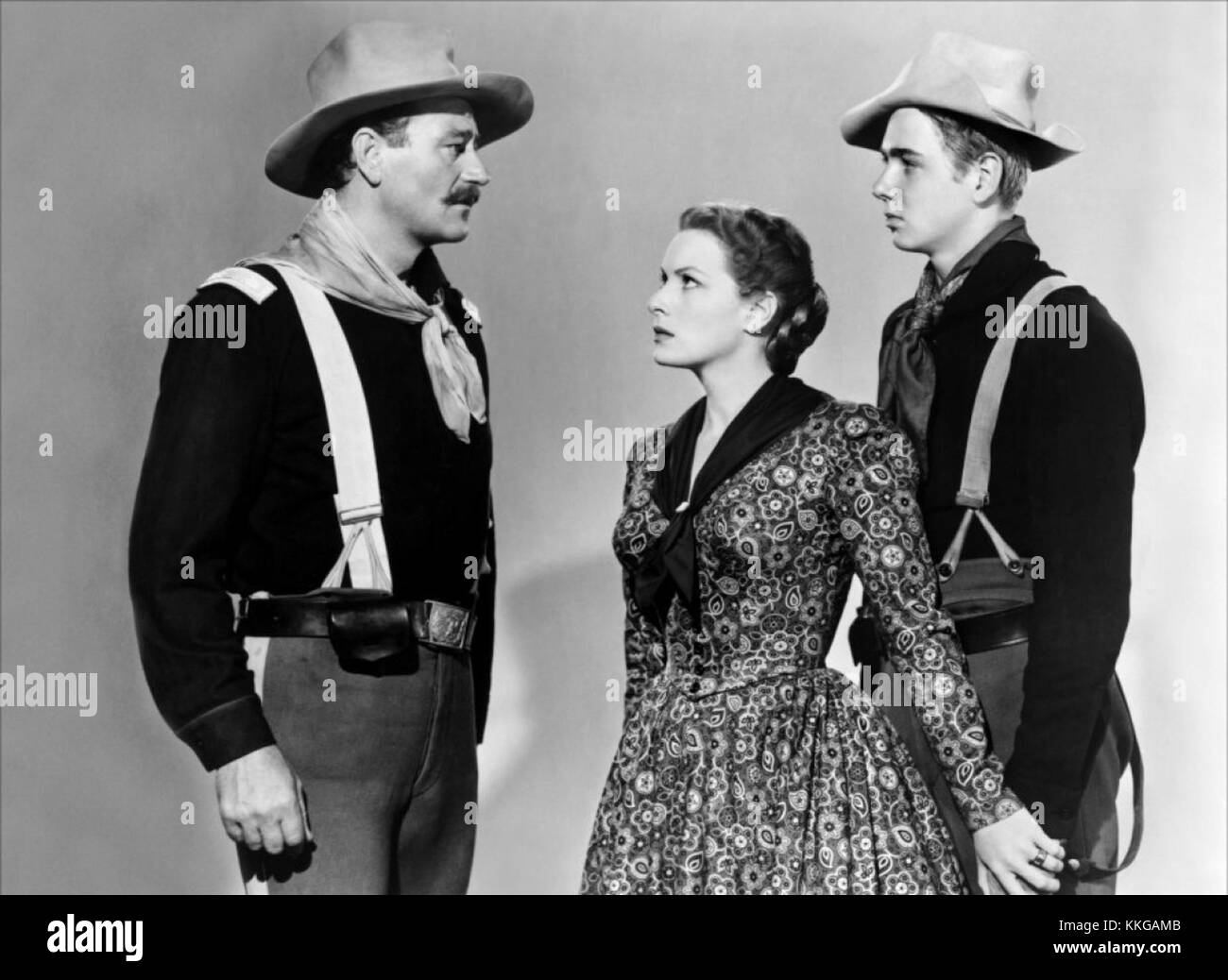 John wayne rio grande hi-res stock photography and images - Alamy