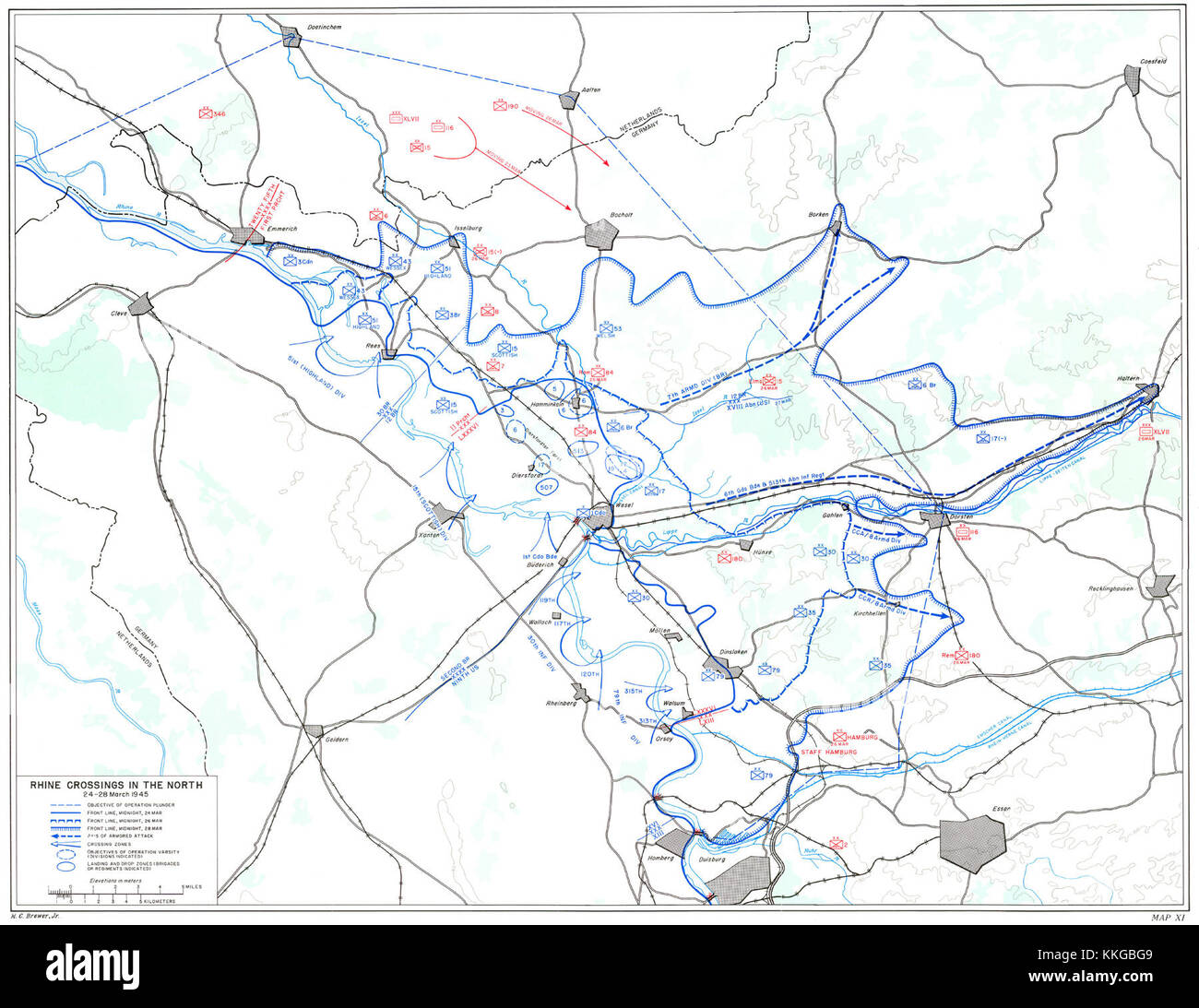 The Rhine Crossings in March 1945 were a significant military operation ...