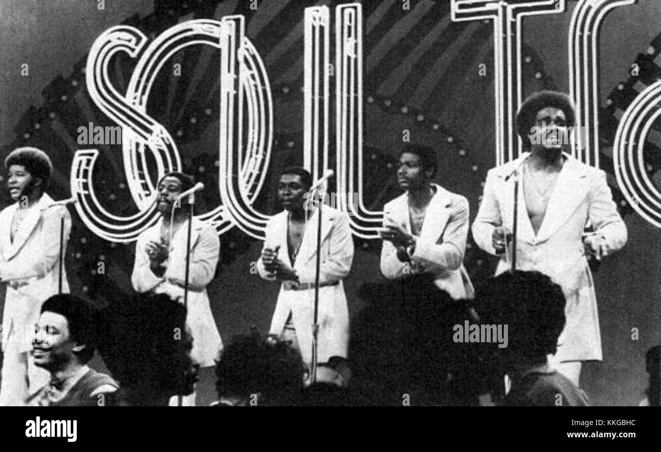 The Stylistics on Soul Train 1974 Stock Photo - Alamy