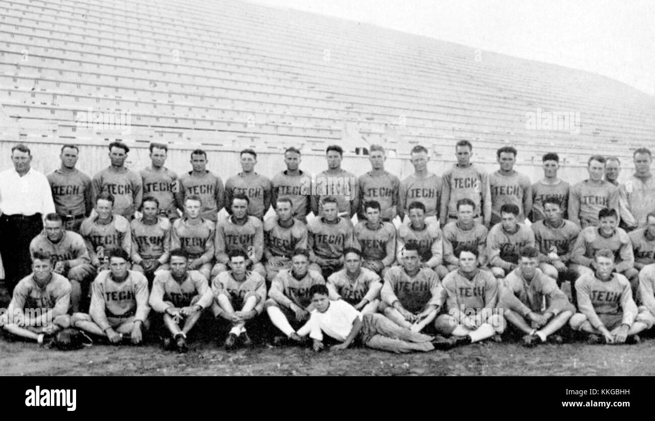Photograph of the Texas Tech University football team from 1928 ...