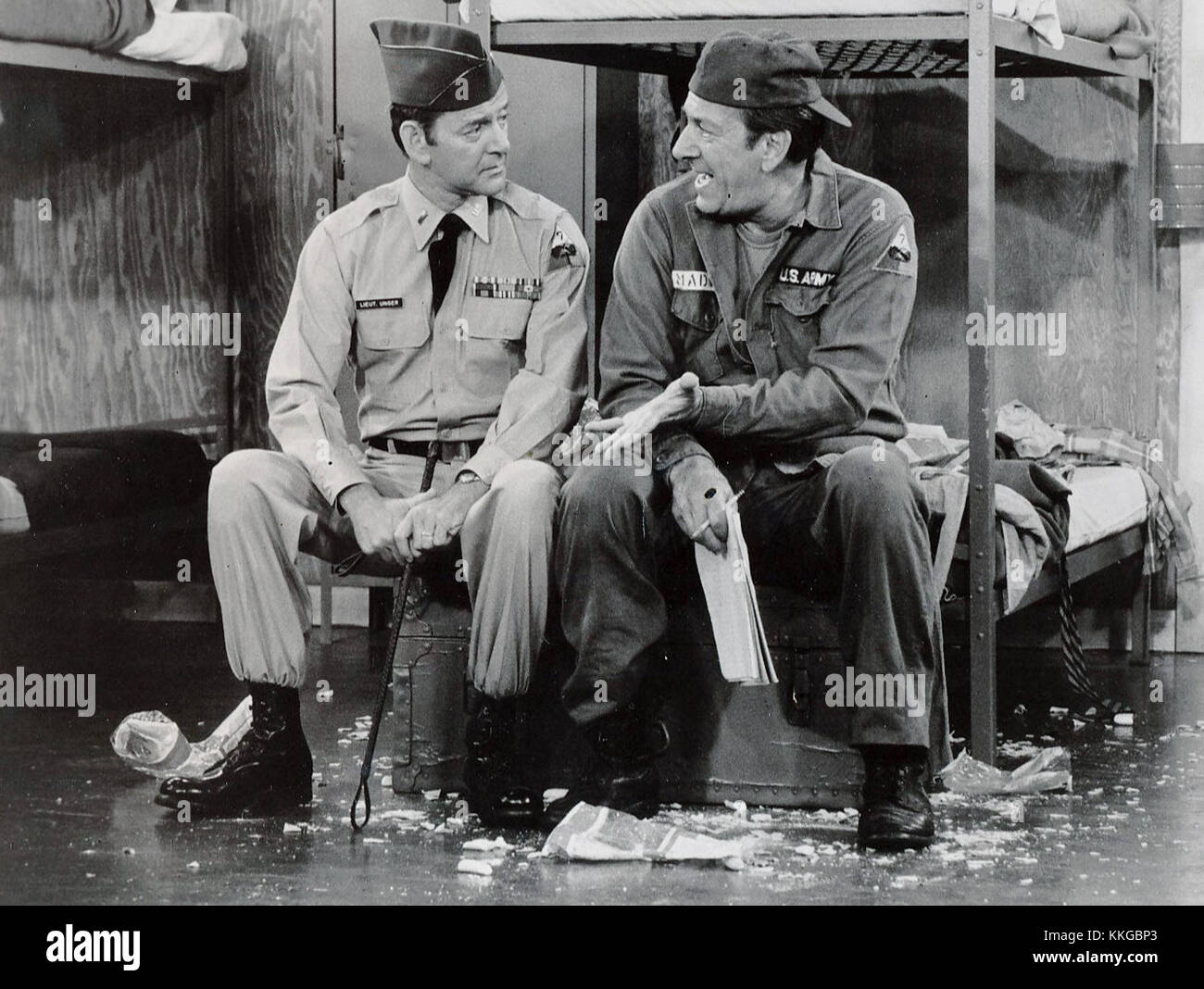 This iconic image features Tony Randall and Jack Klugman, stars of the ...