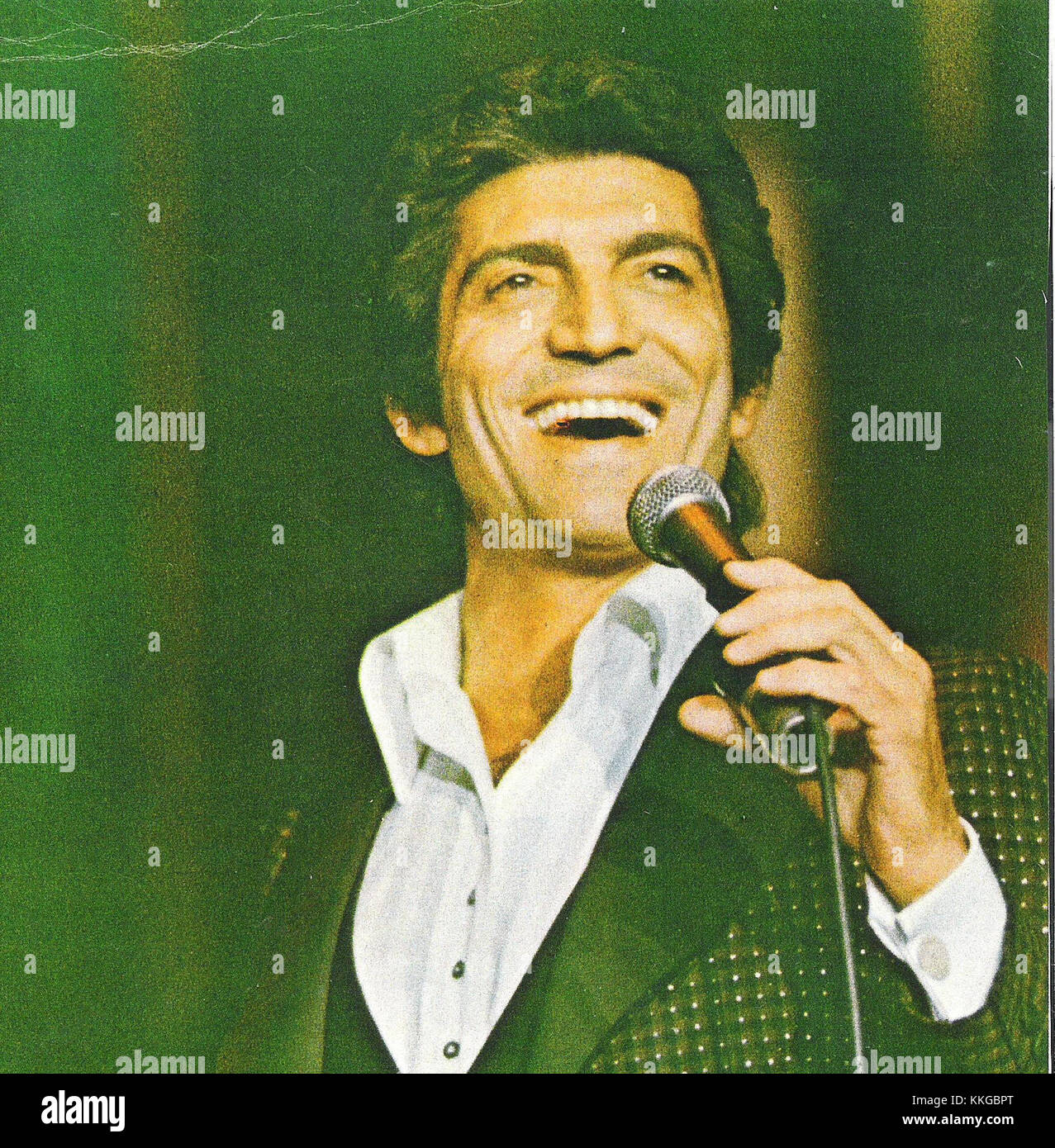 Sergio Franchi Sings Stock Photo - Alamy