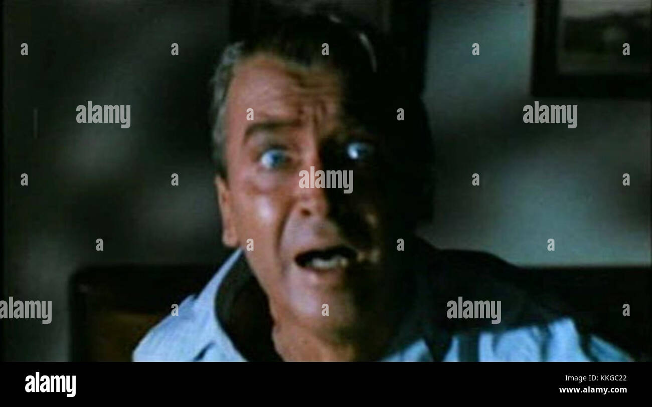 Vertigo 1958 trailer Stewart in bed Stock Photo - Alamy