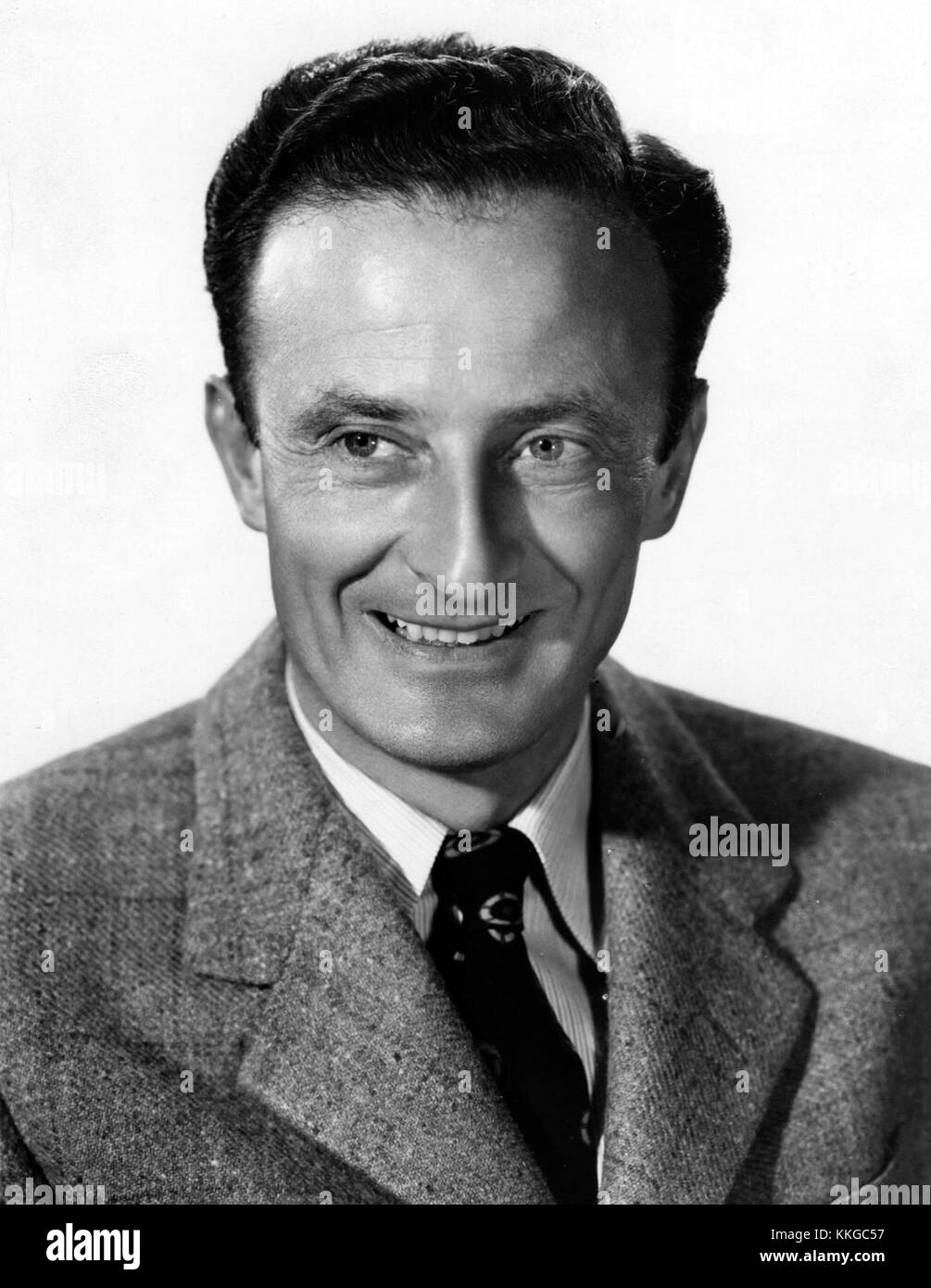 A portrait of film director Fred Zinnemann from the 1940s, capturing a ...