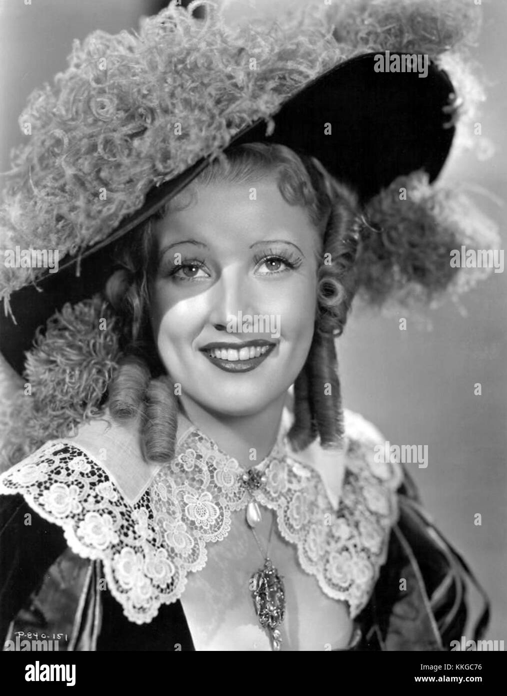Portrait of actress Margot Grahame in her role in the 1948 film 'The ...