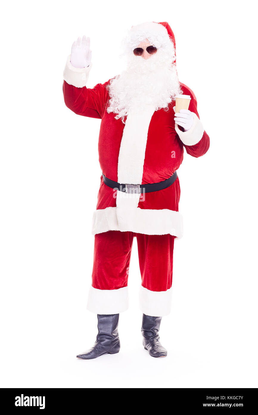 Santa cup Cut Out Stock Images & Pictures - Alamy