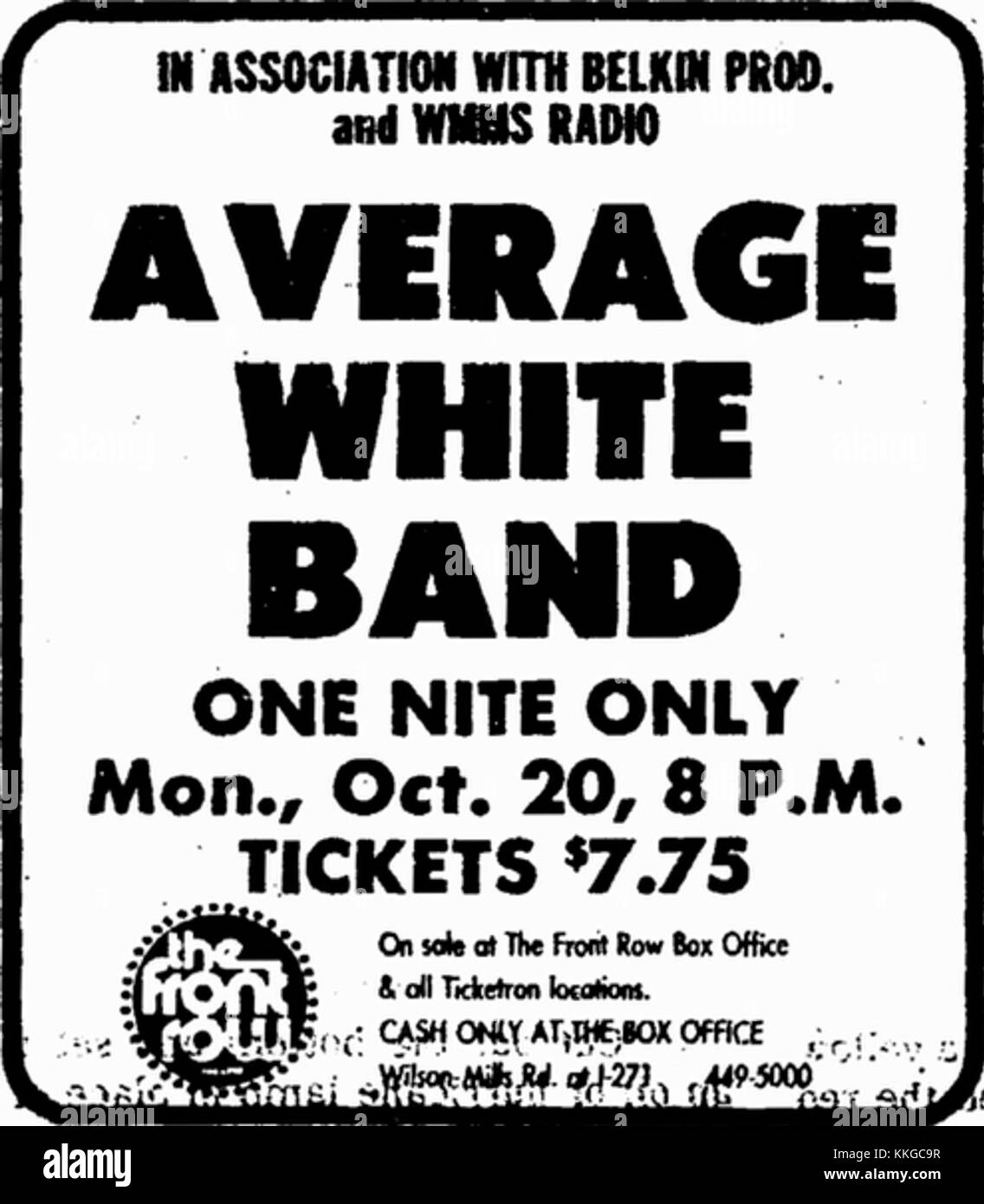 Average white band hi-res stock photography and images - Alamy