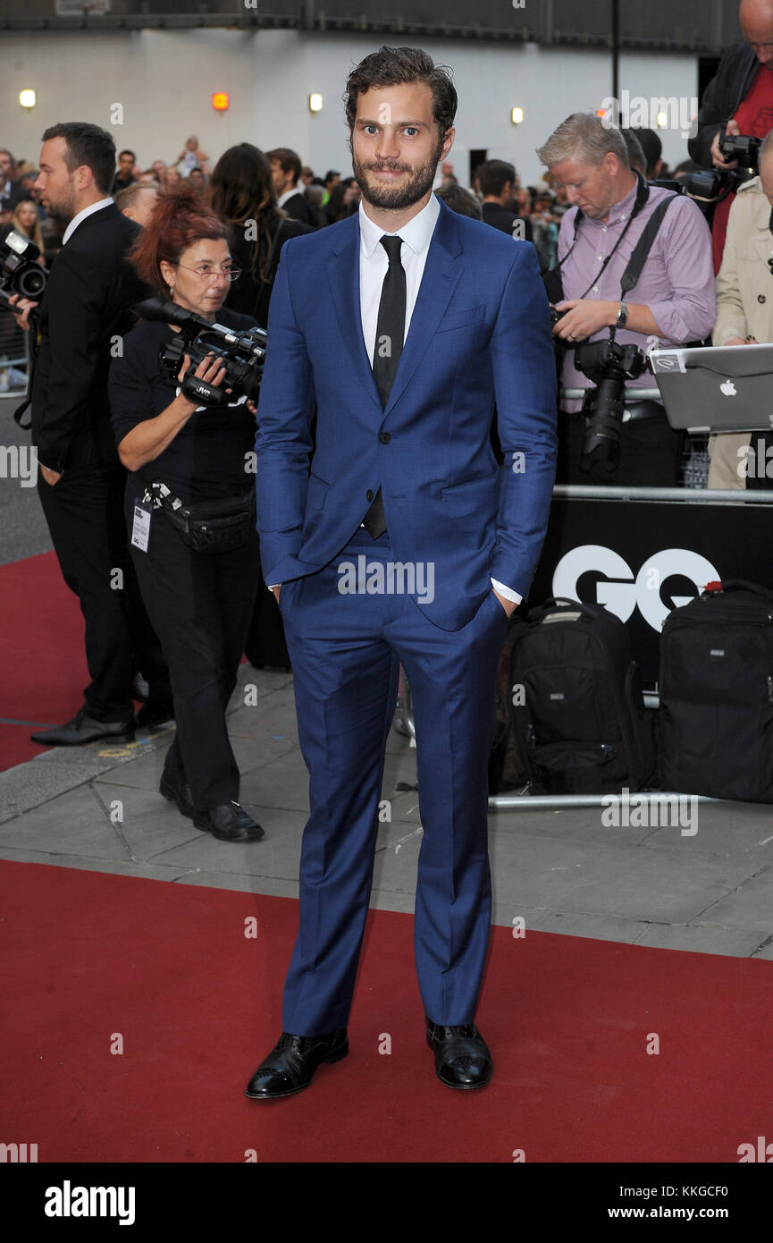 Northern Irish actor Jamie Dornan attends the GQ Men of the Year Awards ...