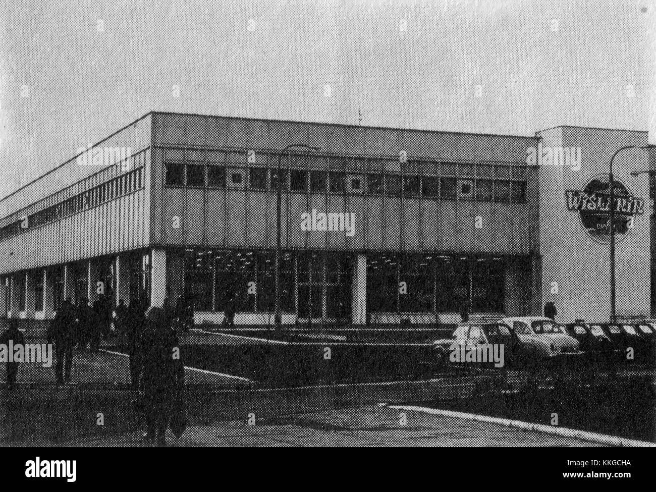 A historical image from 1989 capturing the Wislanin, a notable event ...