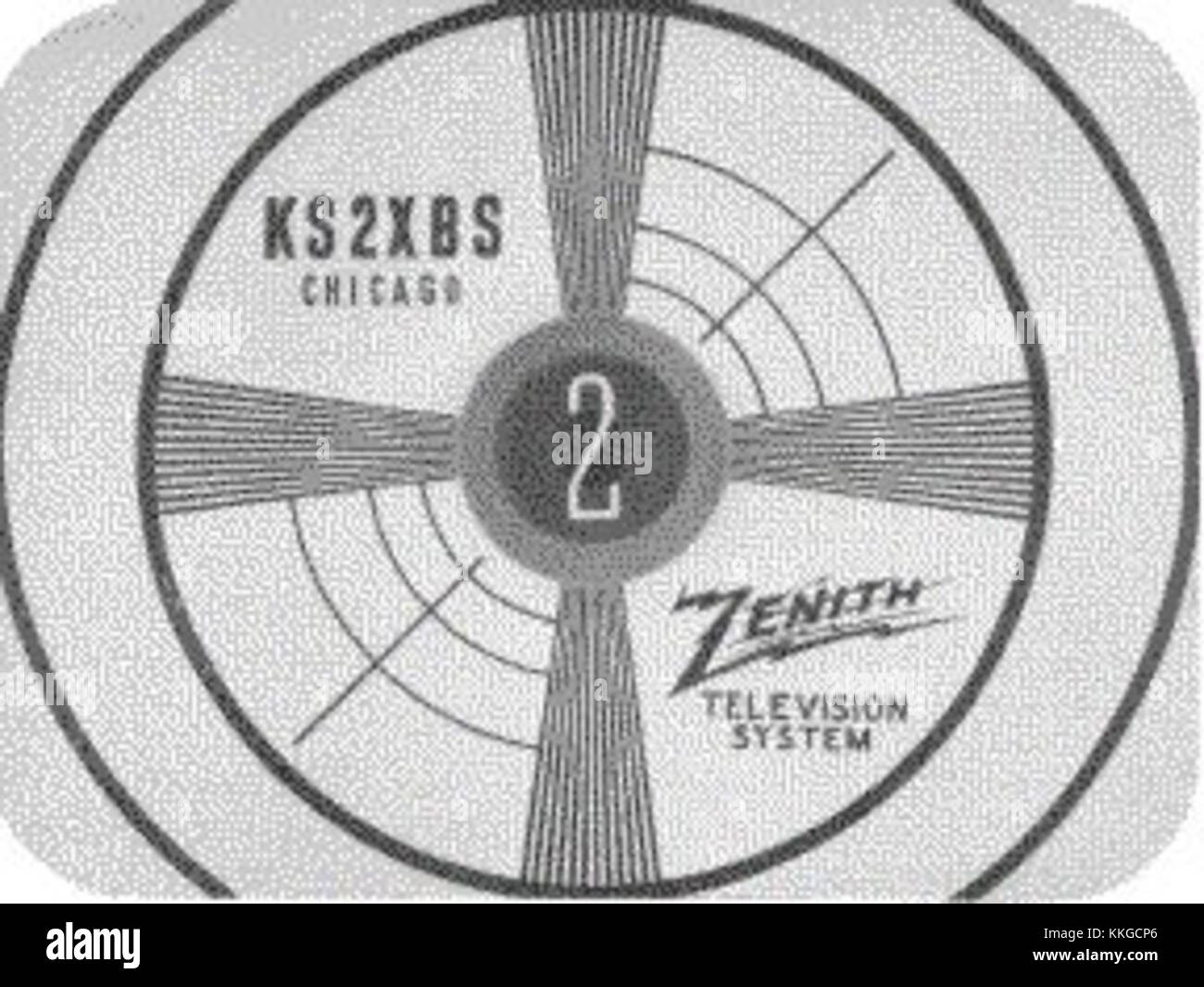 Tv signal test pattern hi-res stock photography and images - Alamy