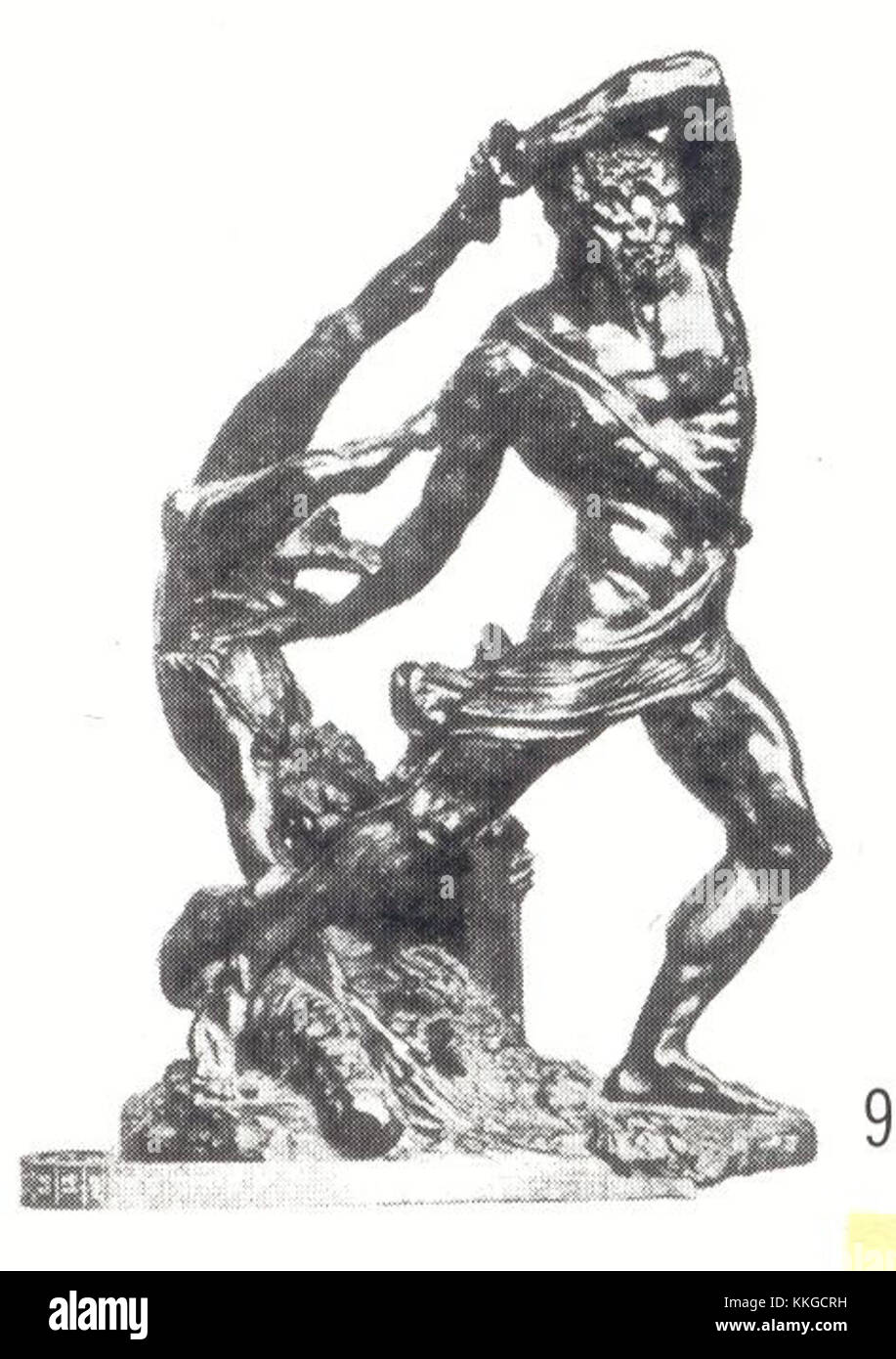 This artwork or historical representation features Hercules and Cacus ...