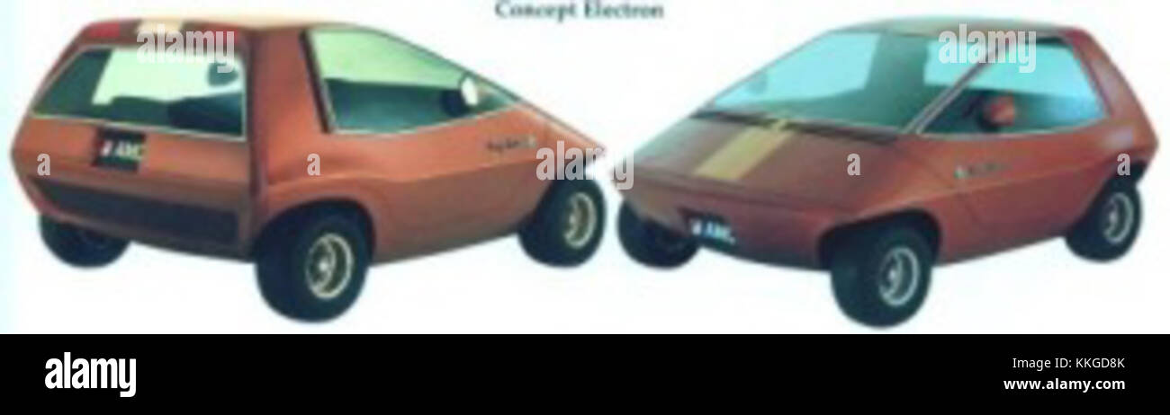 The 1977 AMC Electron was a concept vehicle that showcased futuristic ...