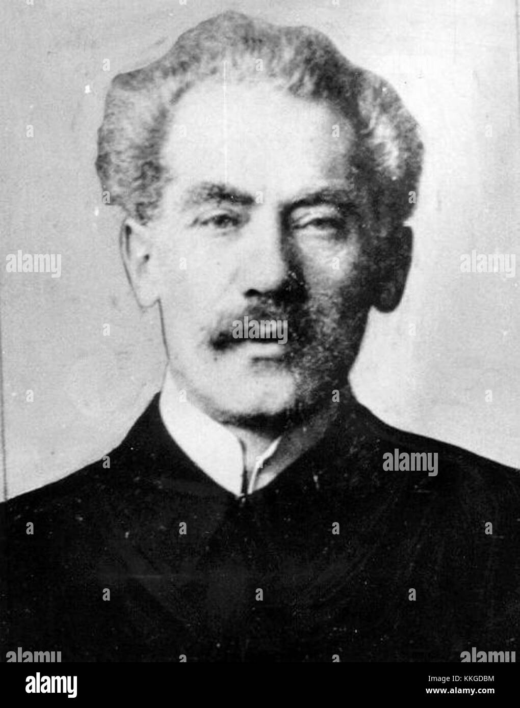 Portrait of Abraham Idelson, possibly a notable figure, capturing his ...