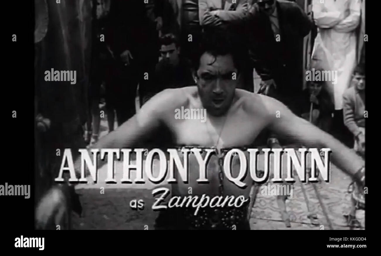 Anthony Quinn's portrayal of Zampano in the 1954 film *La Strada* is ...