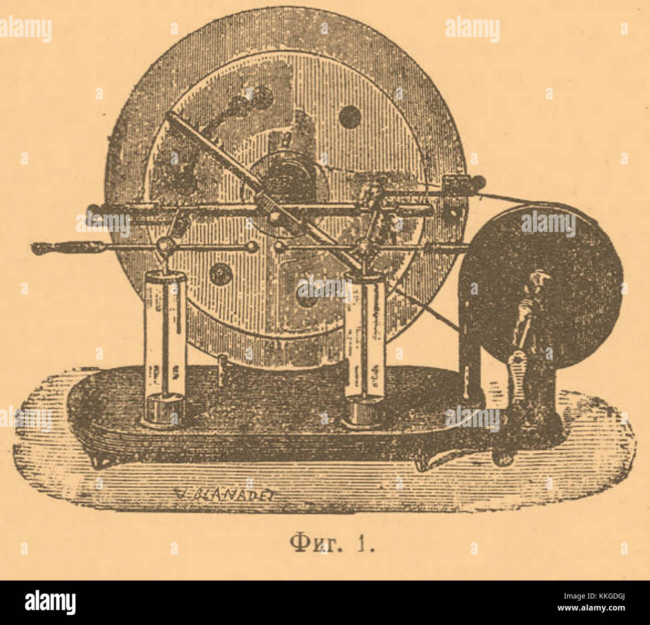 The Brockhaus-Efron Electric Machine is a historical device developed ...