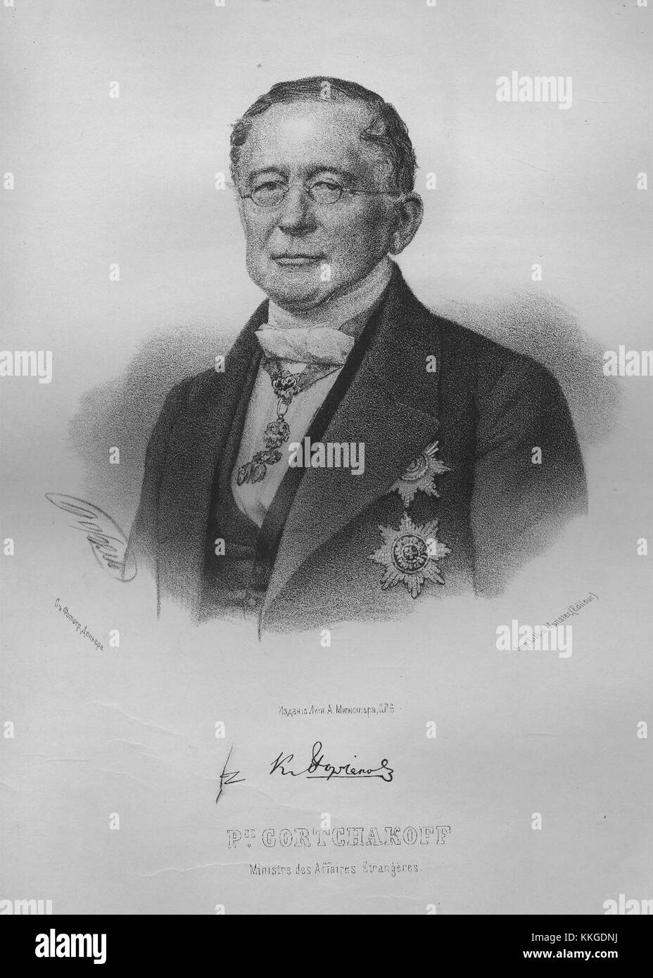 Alexander Gorchakov was a prominent Russian diplomat and statesman in ...