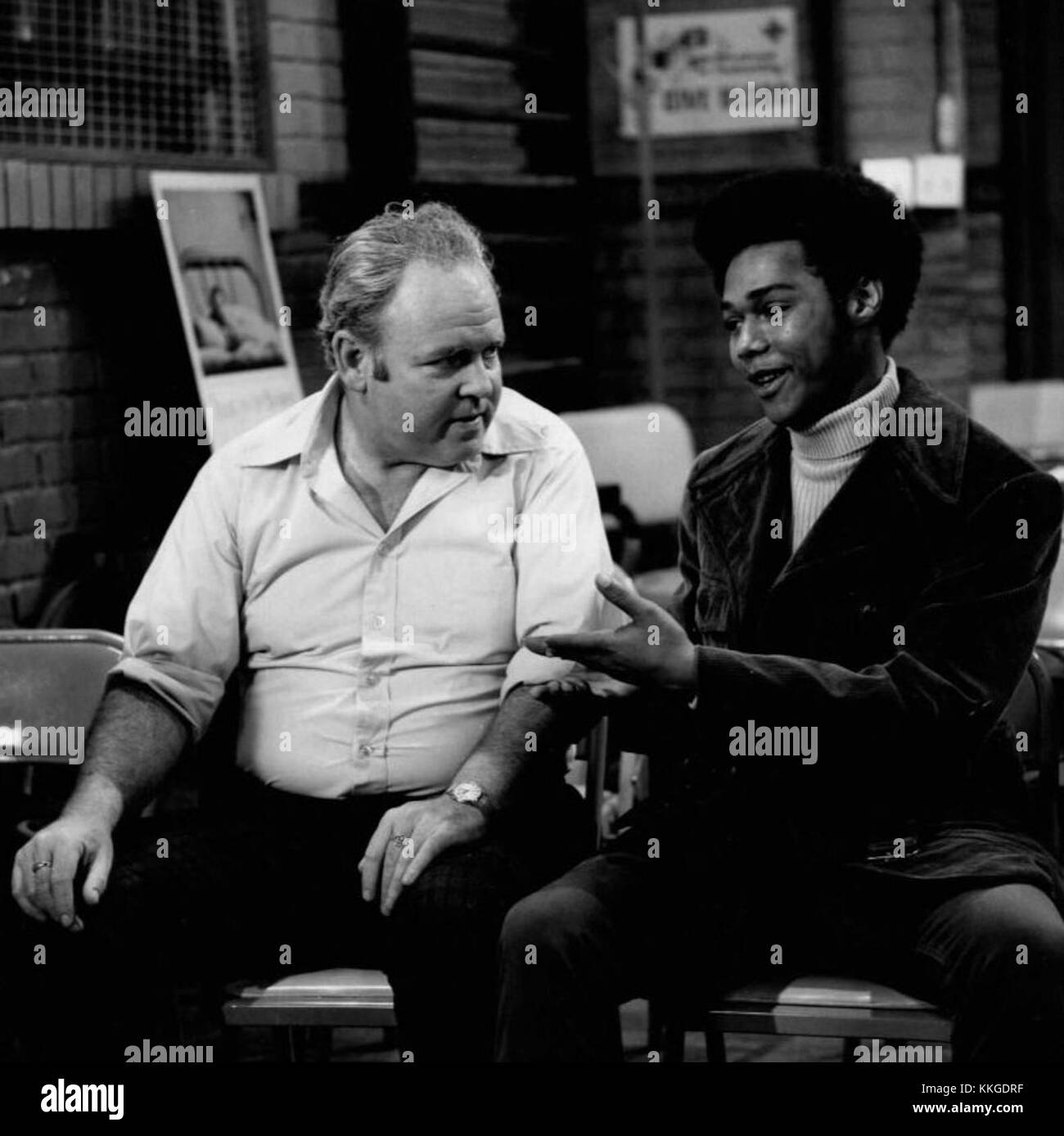 Archie and Lionel All in the Family 1971 Stock Photo - Alamy